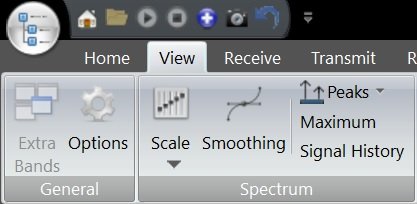 Spectrum & Waterfall - SDR-Radio.com